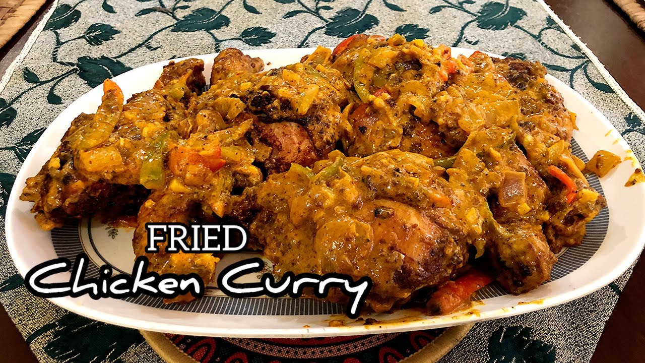Crispy Fried Chicken Curry - A Match Made in Heaven - YouTube