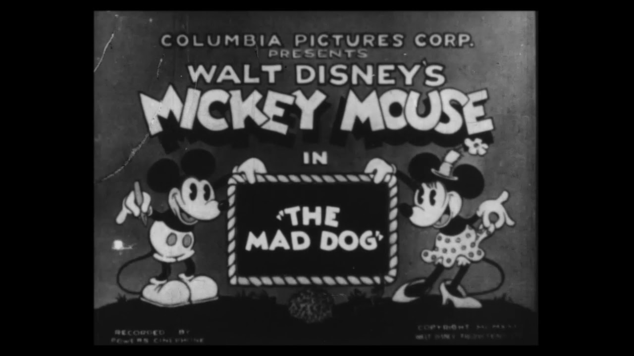 Mickey Mouse – The Mad Dog (1932) – original Columbia titles - YouTube