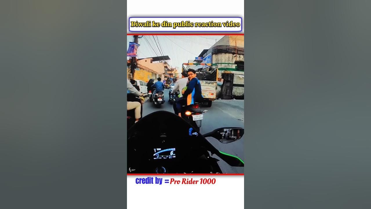 Diwali 🪔 ke din public reaction 😜🥵🥰 #z900rider #zx10r#khushi #bike #ninja #emotional#reaction ...