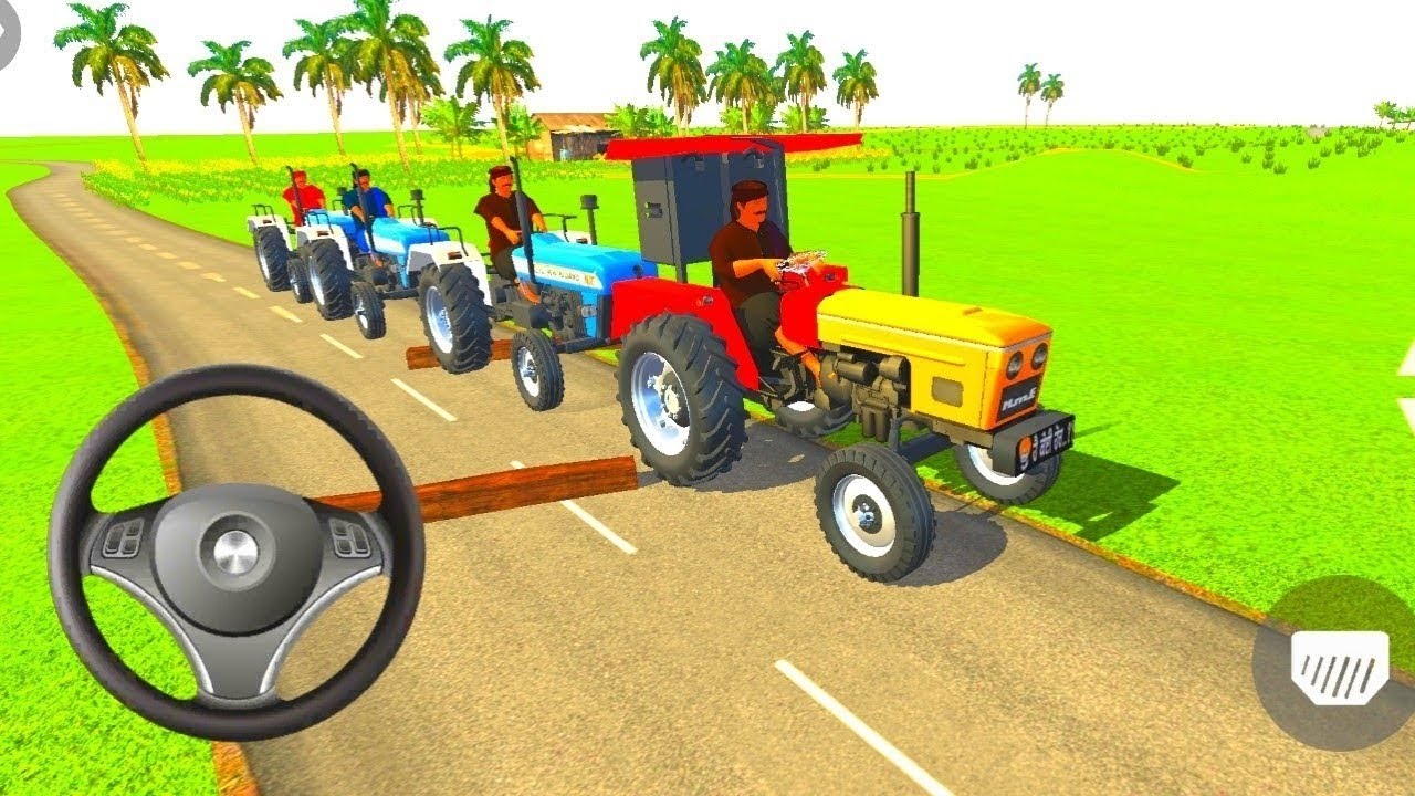 Indian Tractor Driving 3D Tractor game || Tractor Wala Game Android ...