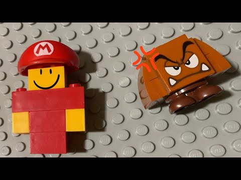 Mario crushes Goomba!!! (A VERY short video) - YouTube