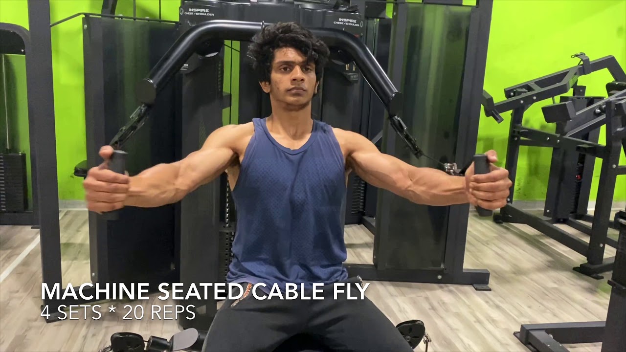 Sen fitness workout of the Day-8 : Chest / Biceps - YouTube