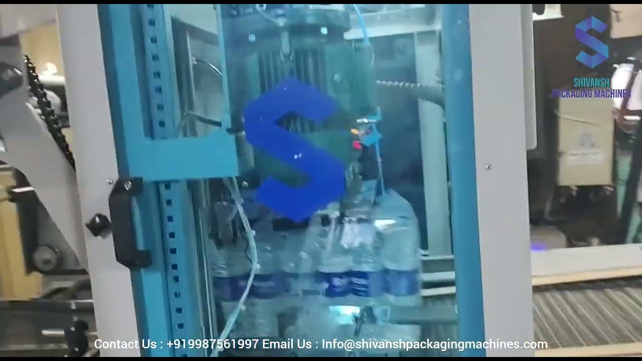 Fully Automatic High Speed Rotary Shrink Wrapping Machine With Servo ...