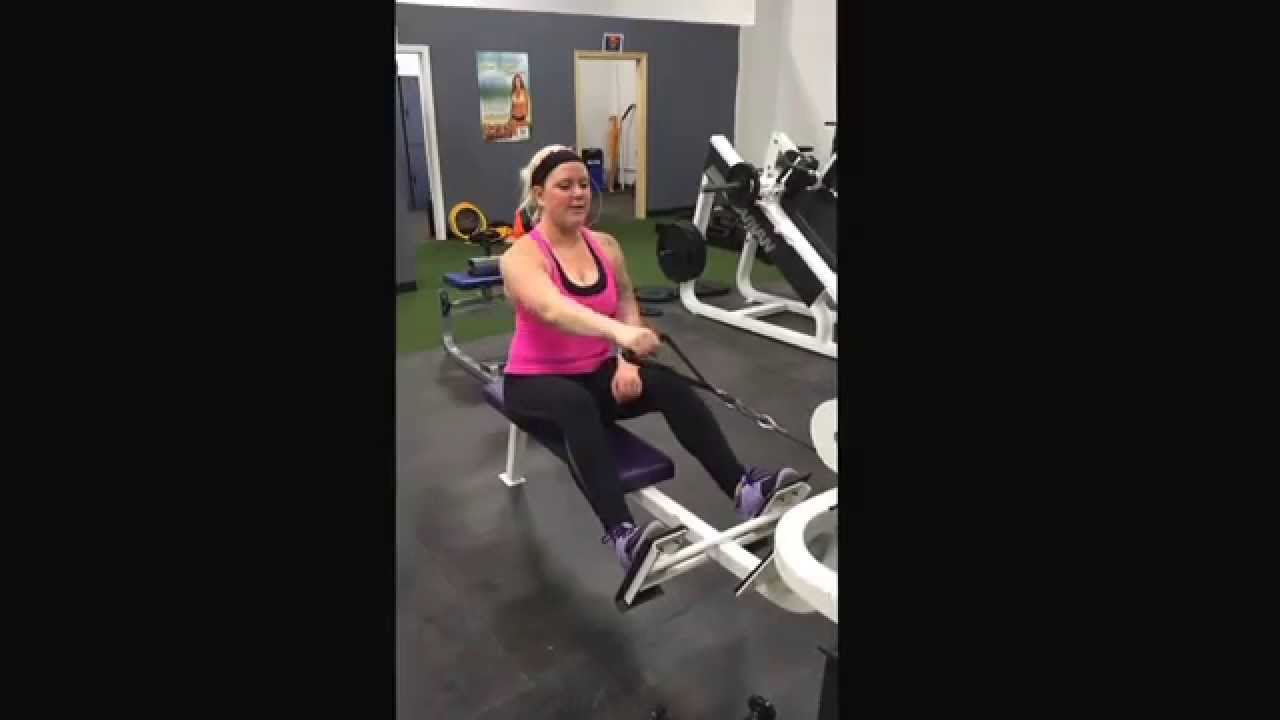 Seated High Cable Row - YouTube