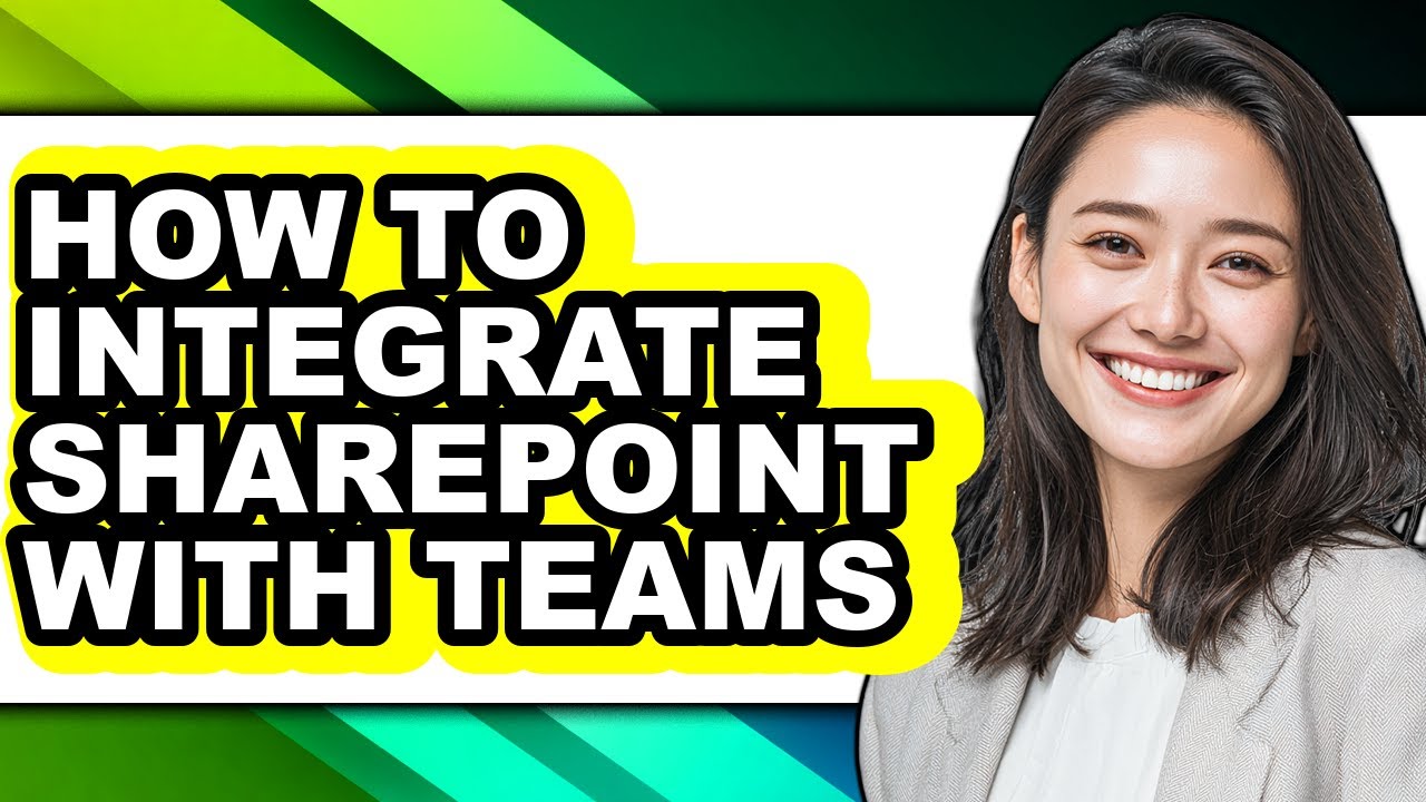 How to Integrate Sharepoint with Teams - Full Guide - YouTube