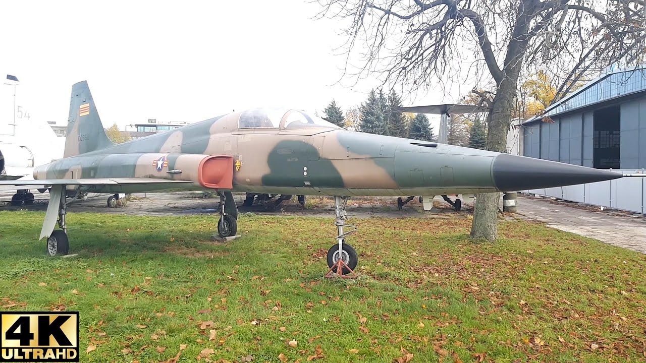 Northrop F-5E Tiger II Fighter aircraft in depth video in 4K - YouTube