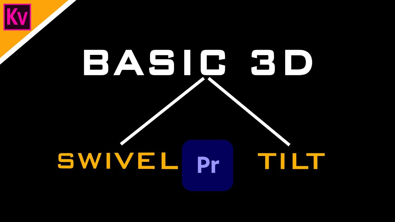 BASIC 3D in Premiere Pro - Premiere Pro Tutorial 2021 - YouTube