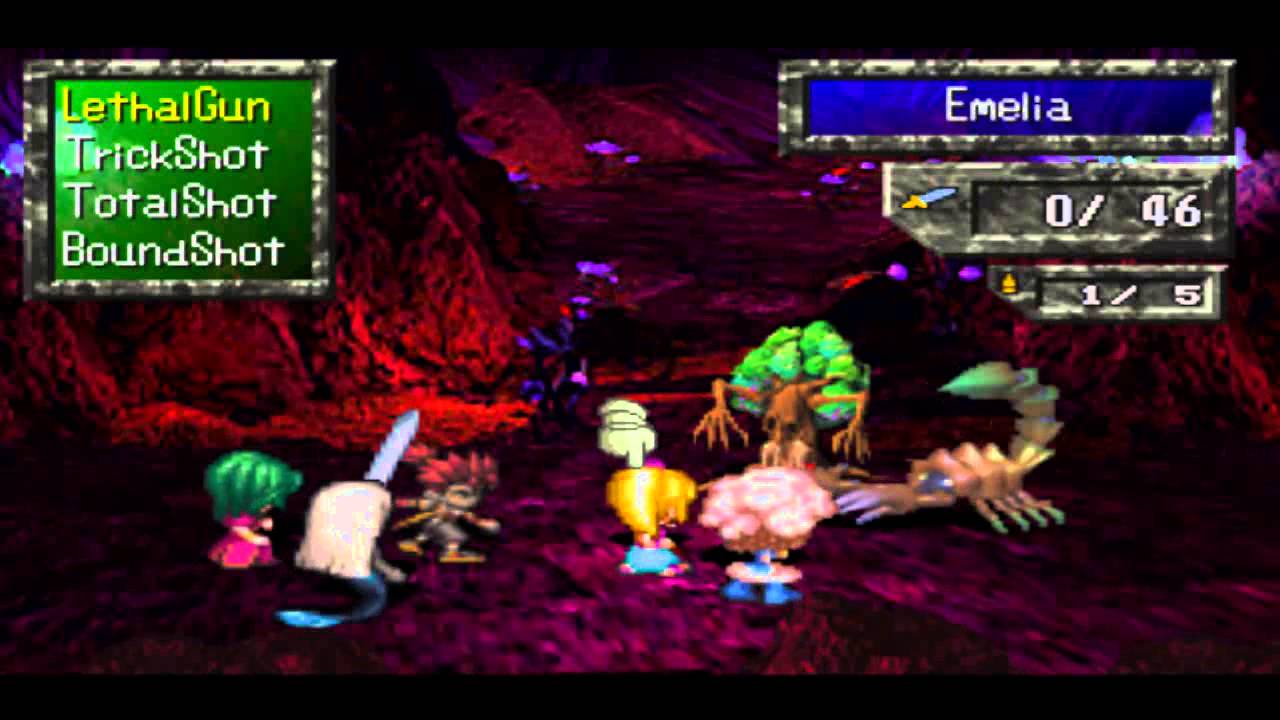 PSX - Saga Frontier: Emelia Walkthrough Part 11: Filling up that last ...