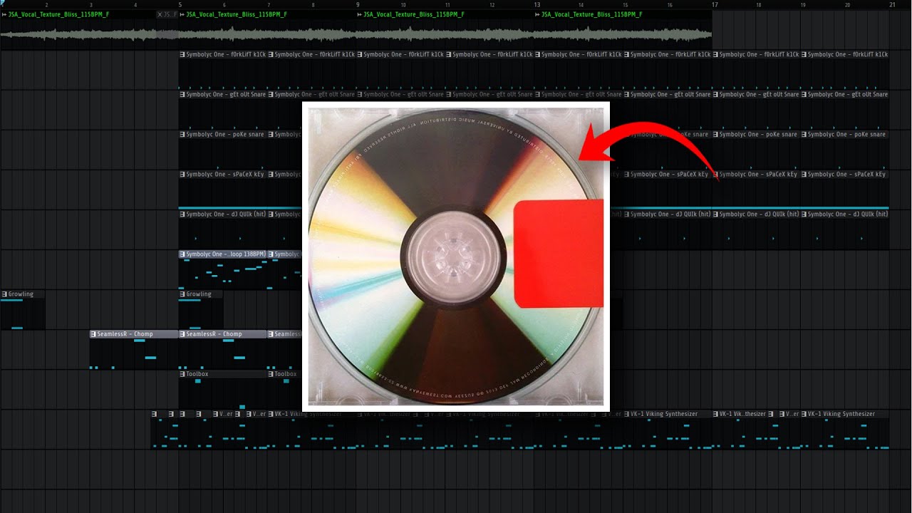 Making a YEEZUS Style Beat for YE | FL Studio Cookup - YouTube