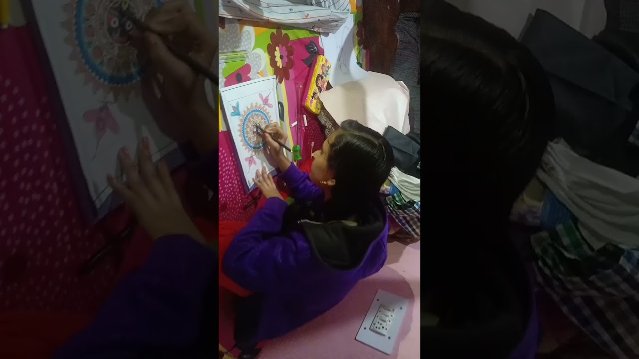 Pipili chandua drawing#jagannath #shorts - YouTube