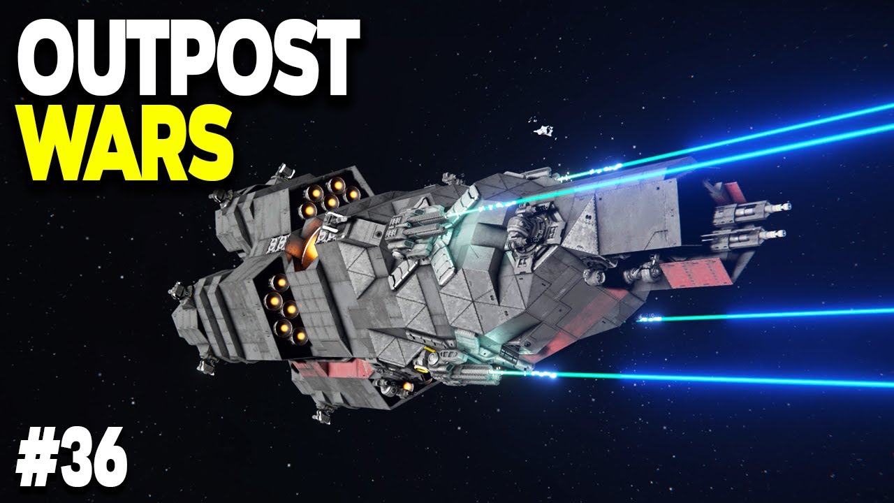 NEW Warship! - Space Engineers: OUTPOST WARS - Ep #36 - YouTube