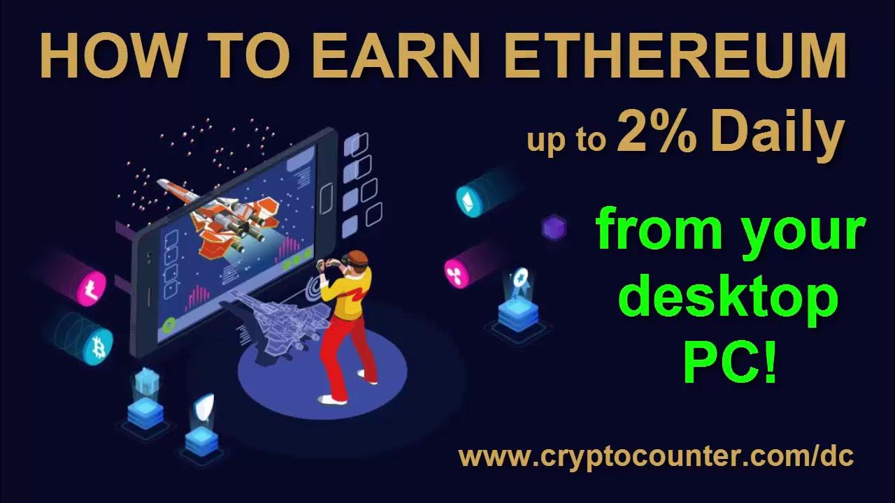 How to earn Ethereum from home PC up to 2% daily. Earn ETH via http ...