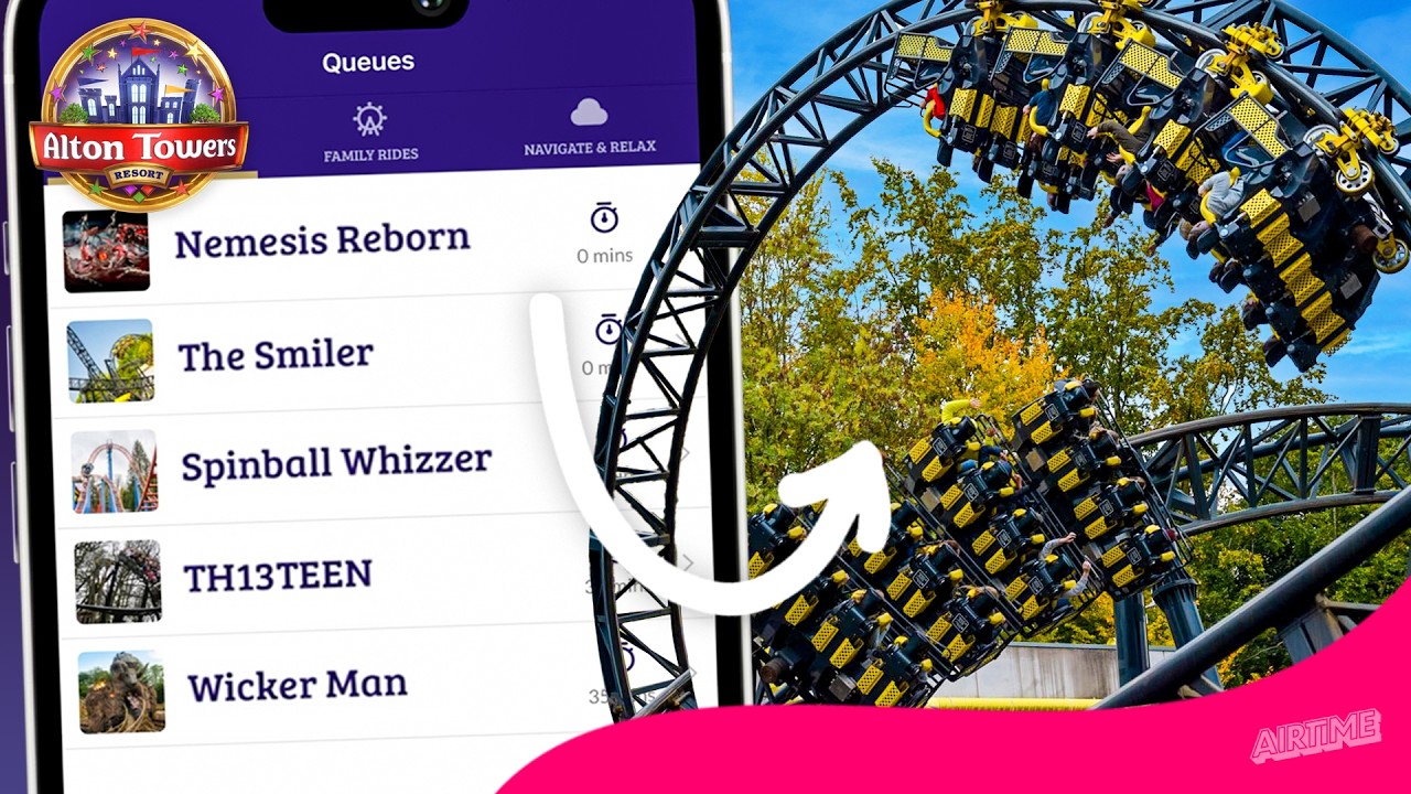 The BEST Tips to AVOID LARGE QUEUES at Alton Towers! - YouTube