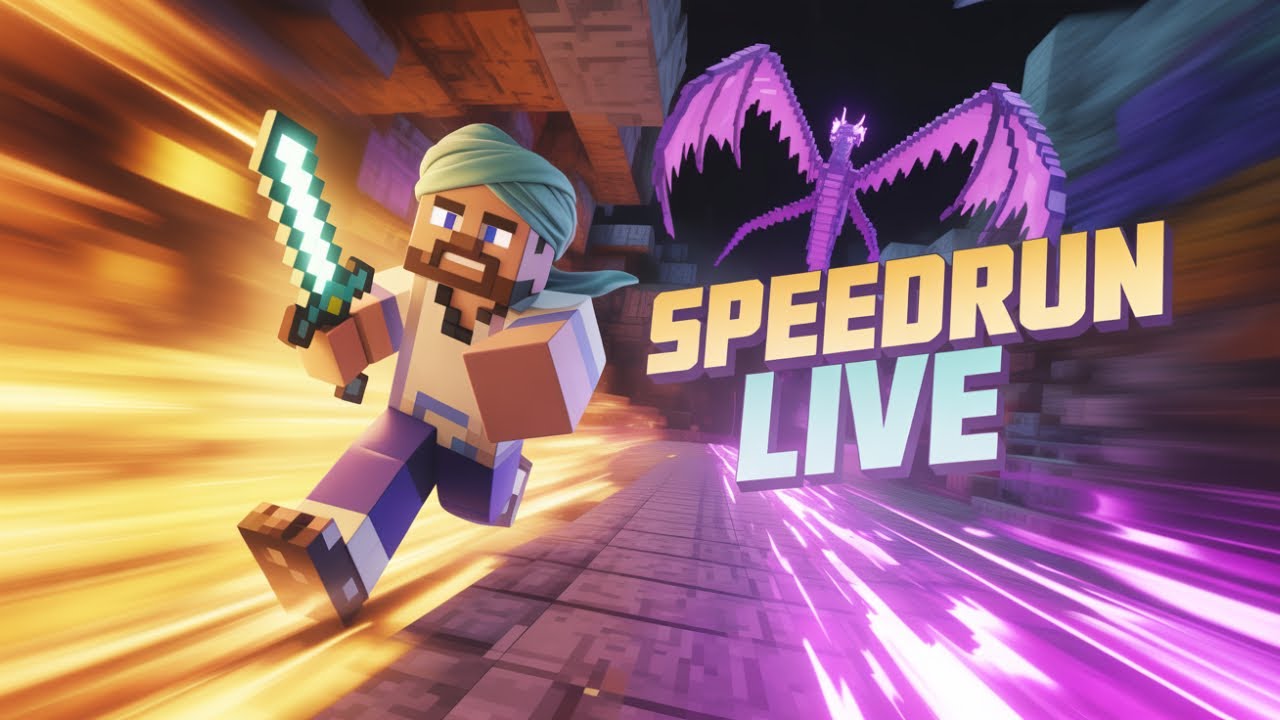 Minecraft Speedrun LIVE | ਜਿੱਤ ਤੱਕ ਨਹੀਂ ਰੁਕਣਾ! - YouTube
