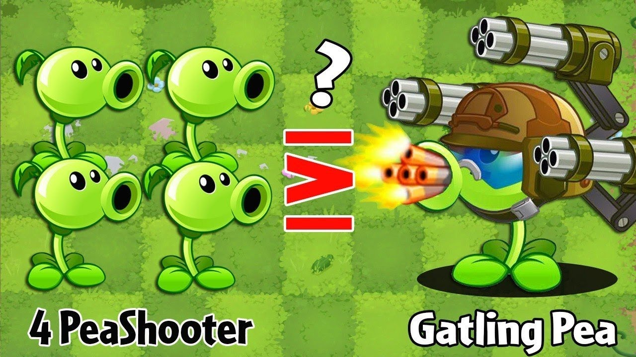 Pvz 2 Discovery - Every Peashooter Battlez - Who Will Win? - YouTube
