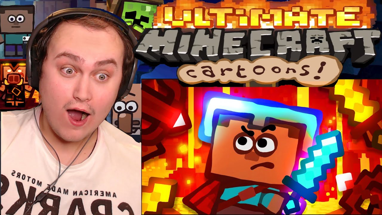 Ultimate Minecraft Cartoons - Teaser Trailer | Reaction - YouTube