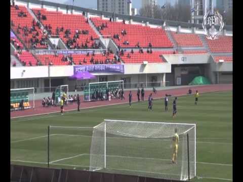 2015 FA 3R FC안양 VS 우석대 골장면 박승렬, 안동혁 - YouTube