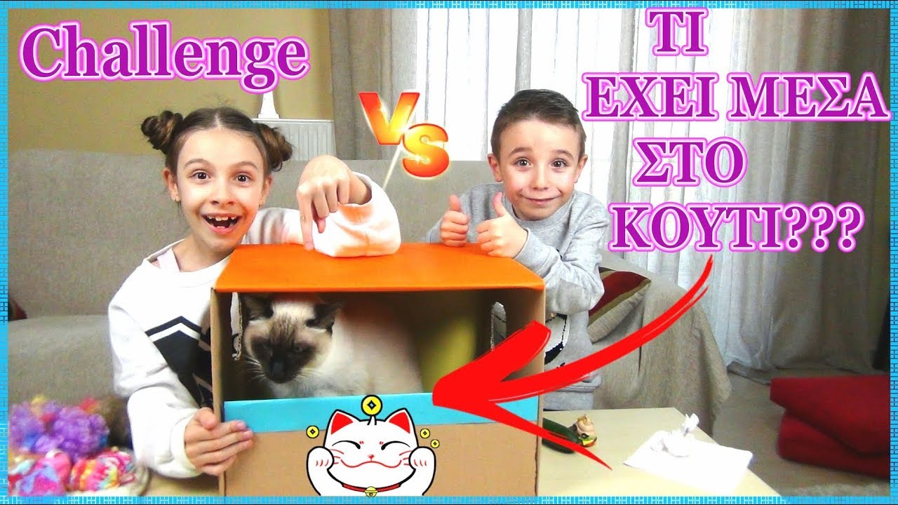 ΤΙ ΈΧΕΙ ΜΈΣΑ ΣΤΟ ΚΟΥΤΊ?Challenge!Whats in the Box/ Princess Tonia Vlog ...
