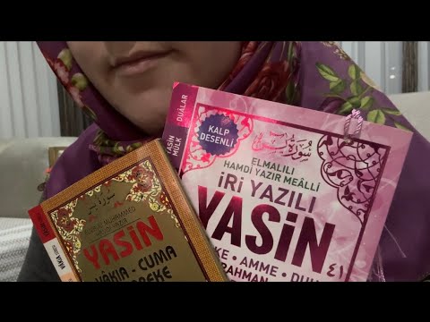 REGAİP KANDİLİ ÖZEL ASMR 🙏 salât-ı şerif kısa sureler Yasin kandil özel ...