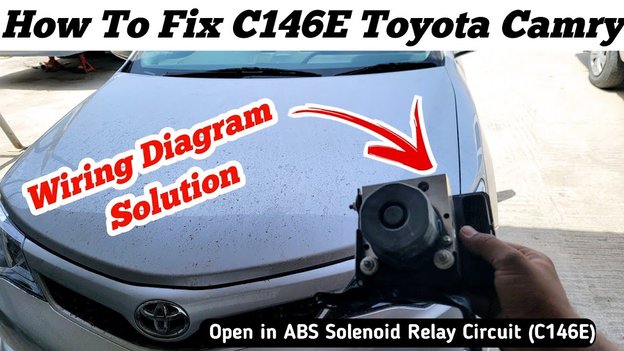 How To Fix C146E Toyota Camry || Wiring Diagram + Solution 💯 - YouTube