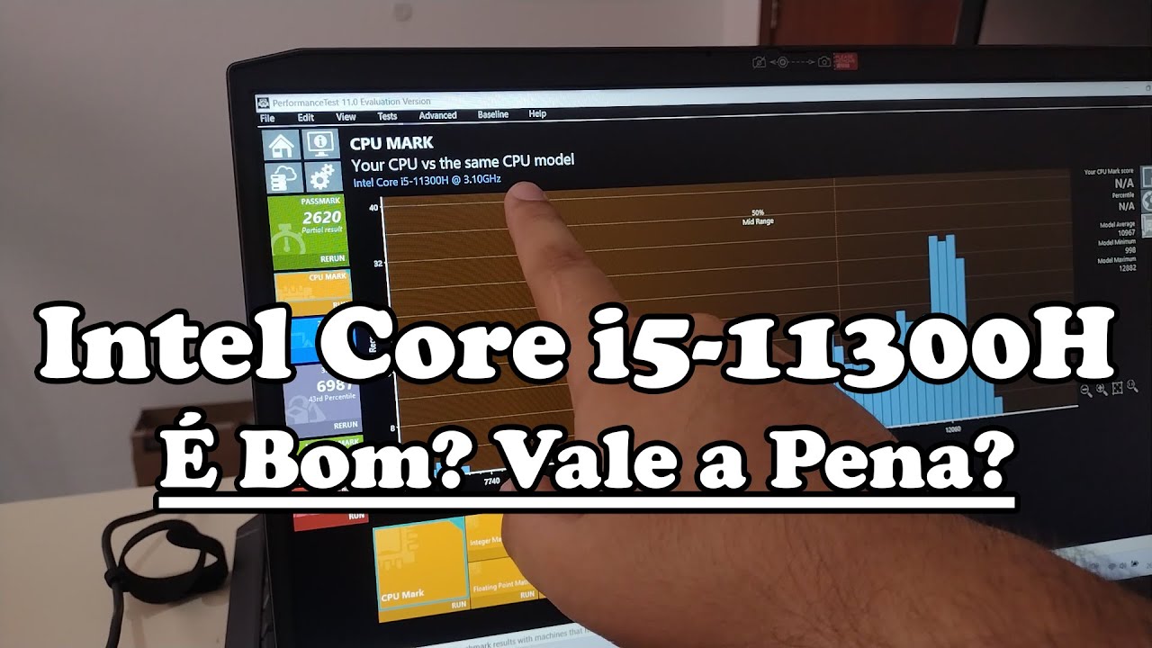Intel Core i5-11300H é Bom? Vale a Pena? Teste de Processador - YouTube
