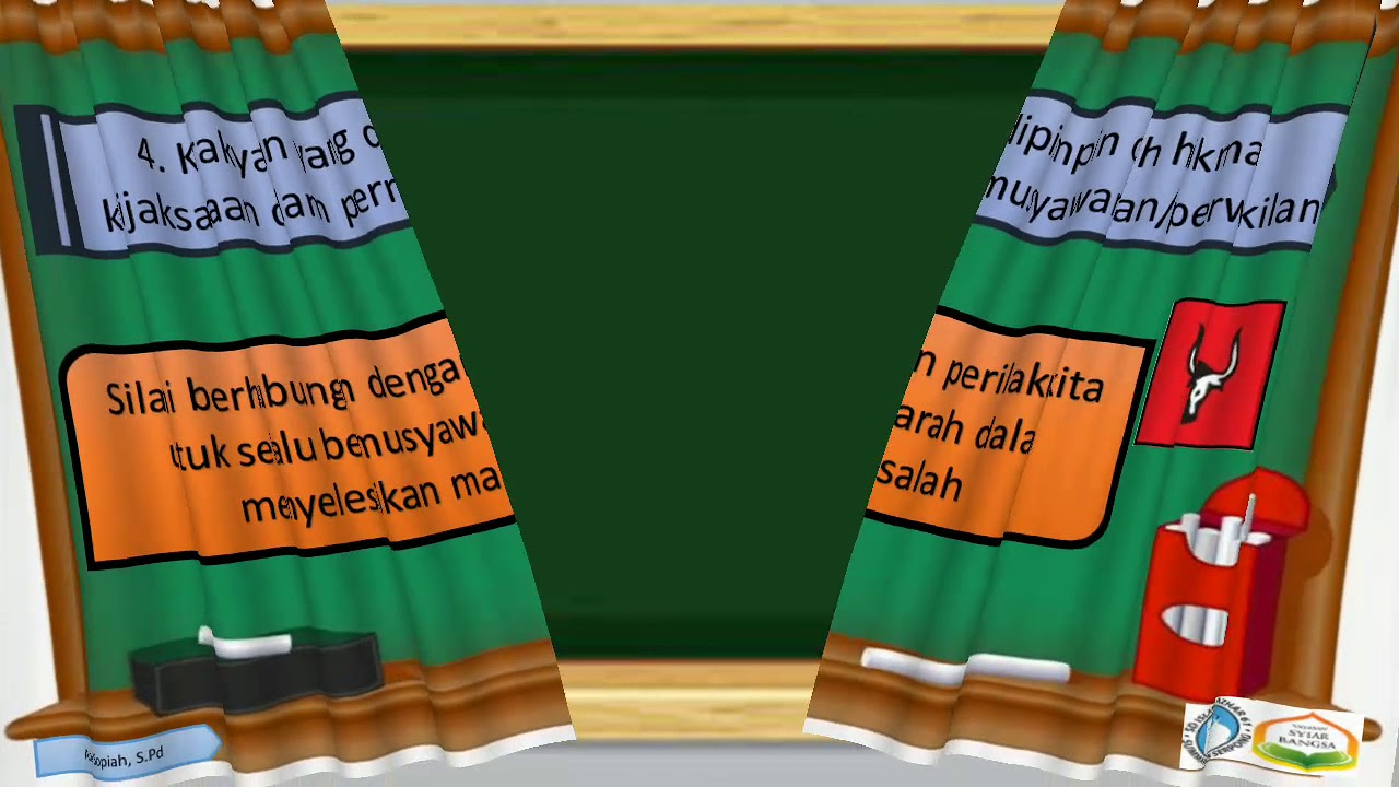 Part 1 TEMA 8 Sub 4 PKn & B.Indonesia SDIA 61 - YouTube