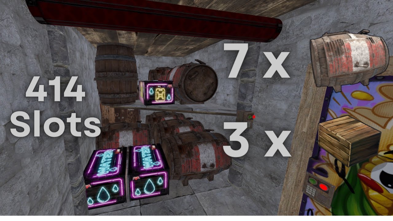 How To Build The Most Efficient TC-Lootroom In Rust - YouTube