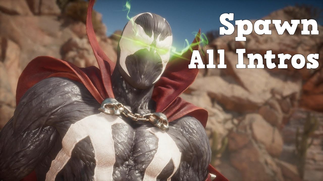 Mortal Kombat 11: Spawn All Intro Dialogues - YouTube