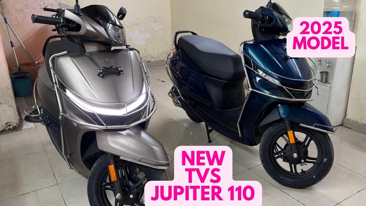 2025 TVS Jupiter 110 New Generation | Segment Style & More Boot space ...