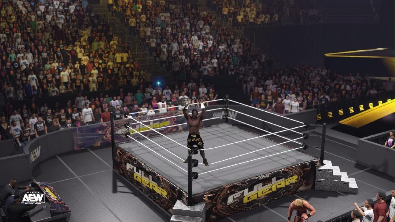 WWE 2K24 Universe - AEW Full Gear PPV (Part 1) - YouTube