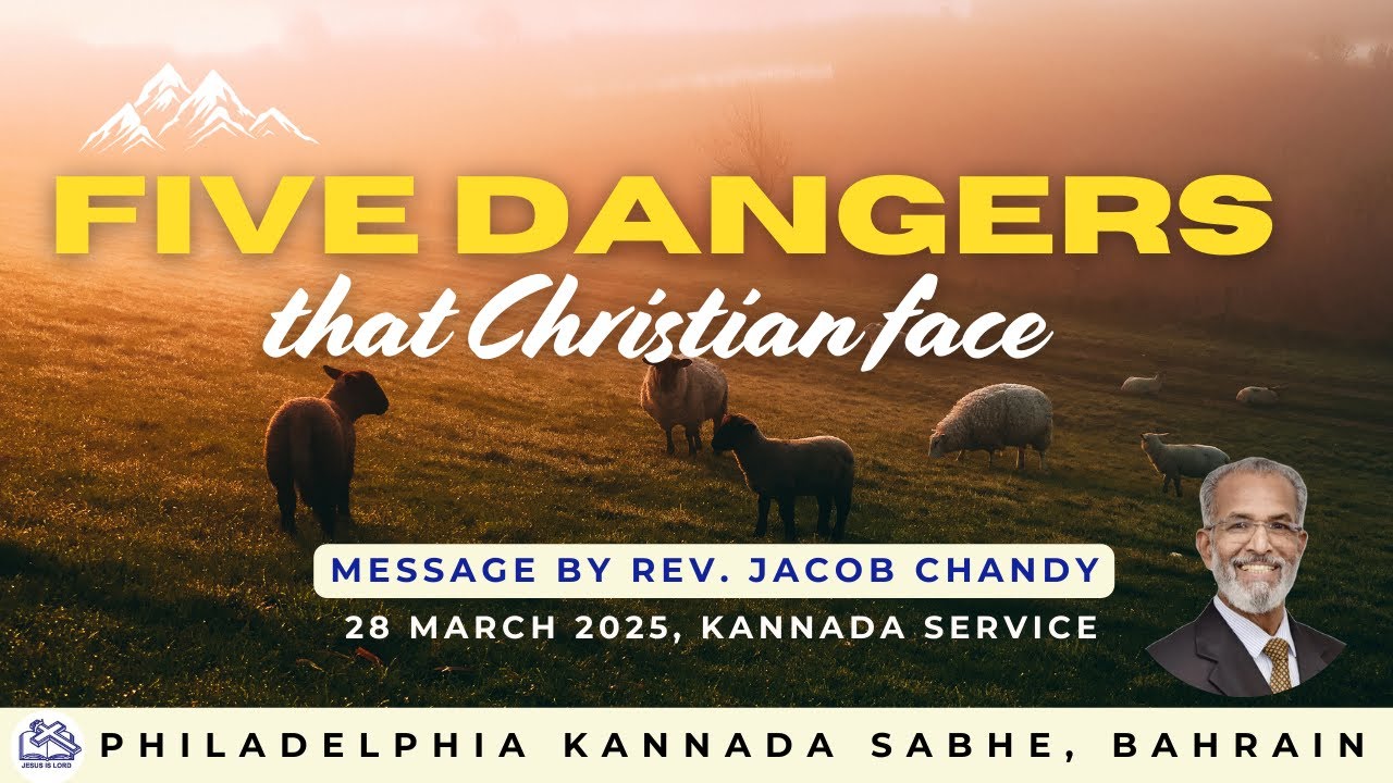 Friday Service | Philadelphia Kannada Sabhe | 28.03.2025 I Rev. Jacob ...