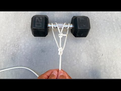 How to tie ropes UNDER TENSION - YouTube