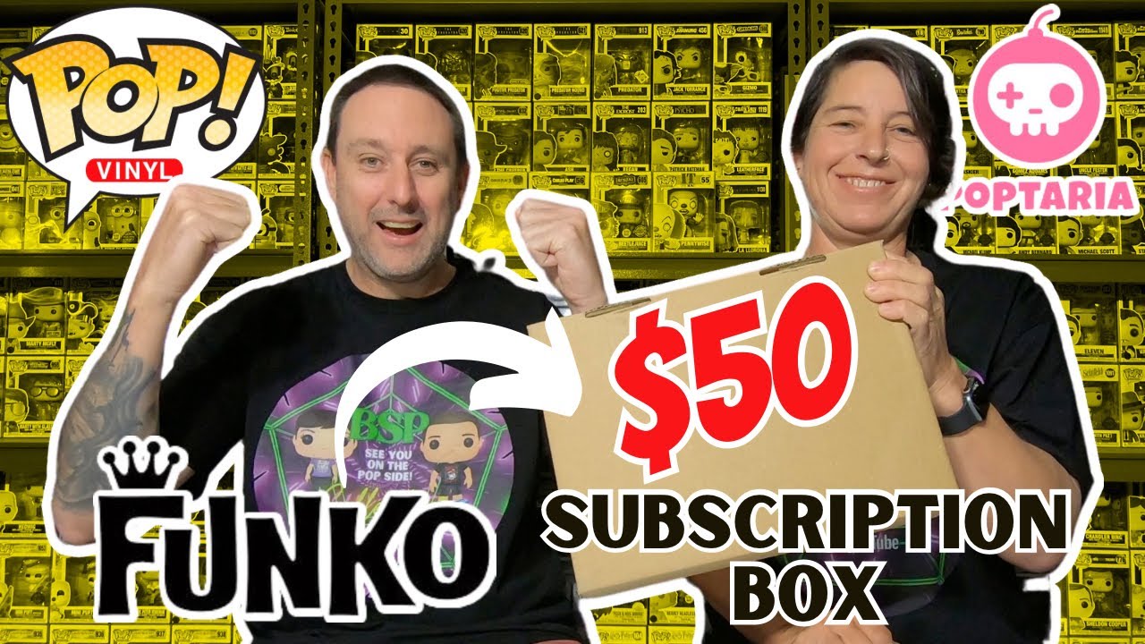 Unboxing our April Funko monthly subscription box from Poptaria - YouTube