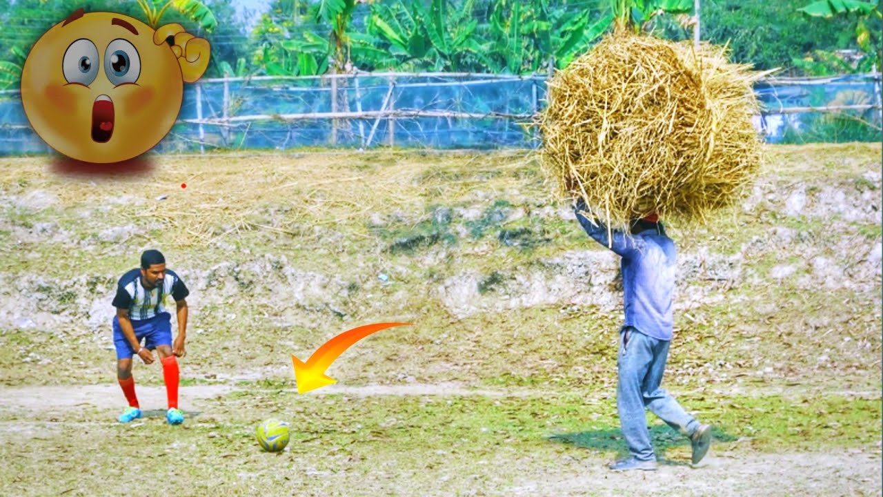 football prank in public🤣football prank in public india🤣Fake Football ...