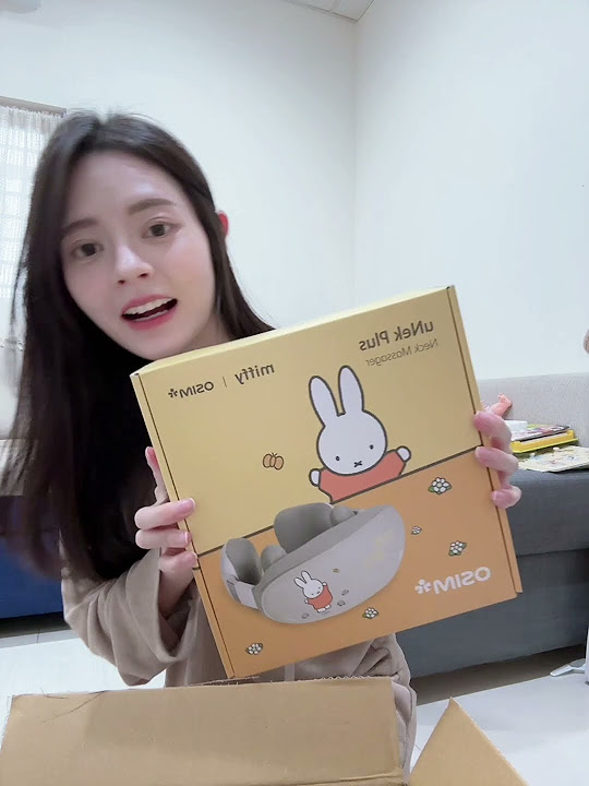 【miffy | OSIM】紓暖頸肩樂miffy限量款OS-2241 - YouTube