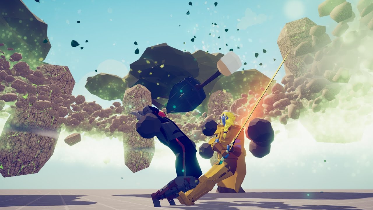 🔥 ROCK WIZARD vs UNITS and RPG UNITS Totally Accurate Battle Simulator ...