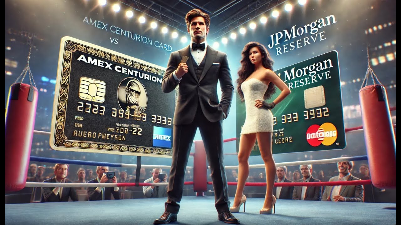 Amex Centurion Card vs JP Morgan Reserve. The Ultimate Comparison - YouTube