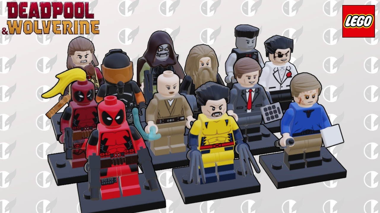 I made a Deadpool and Wolverine LEGO CMF Series! - YouTube