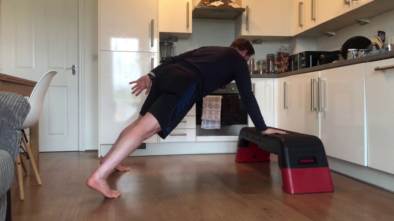Single Arm Push Up Incline - YouTube