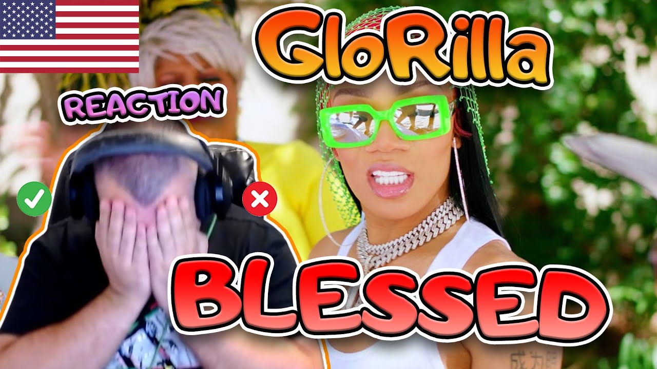 GloRilla First Time Reaction | GloRilla - Blessed - YouTube