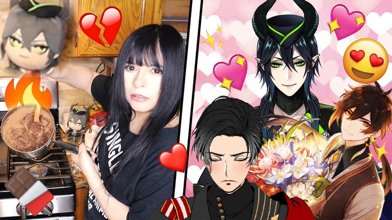 I TRIED to make Homemade Valentine's Chocolate for my Anime Husbandos ...