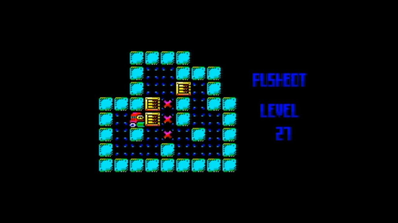 Pushbot (2018) Walkthrough, ZX Spectrum - YouTube
