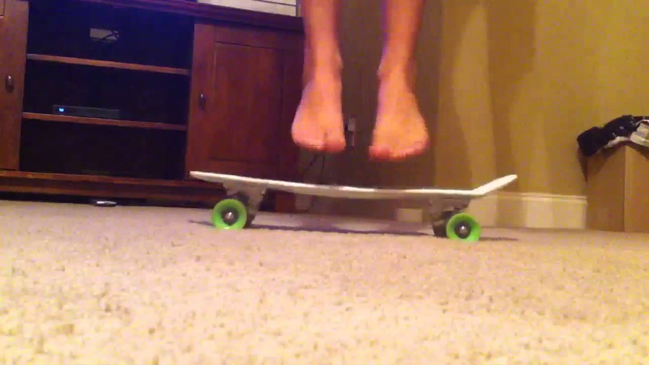 Penny board flex test - YouTube