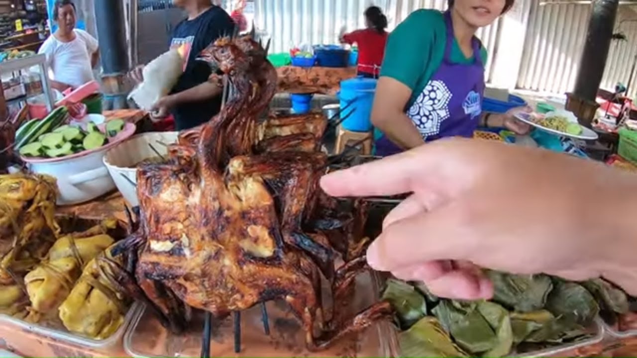 RARE Indonesian STREET FOOD | The Crucified Chicken - YouTube