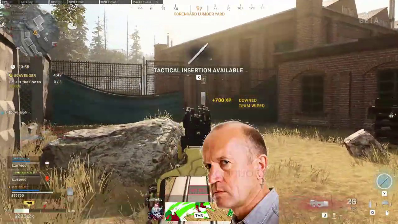 Middle aged man gets angry - Warzone - YouTube