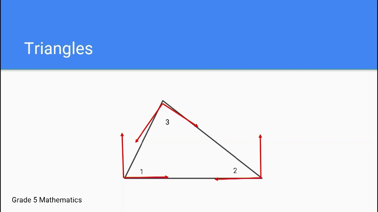 Classifying Triangles By Angles - Math, Grade 5, Unit 8, Video 3 - YouTube