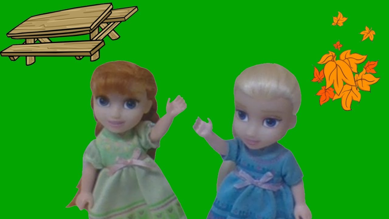 Elsia and Annia Love Playing Outside - YouTube