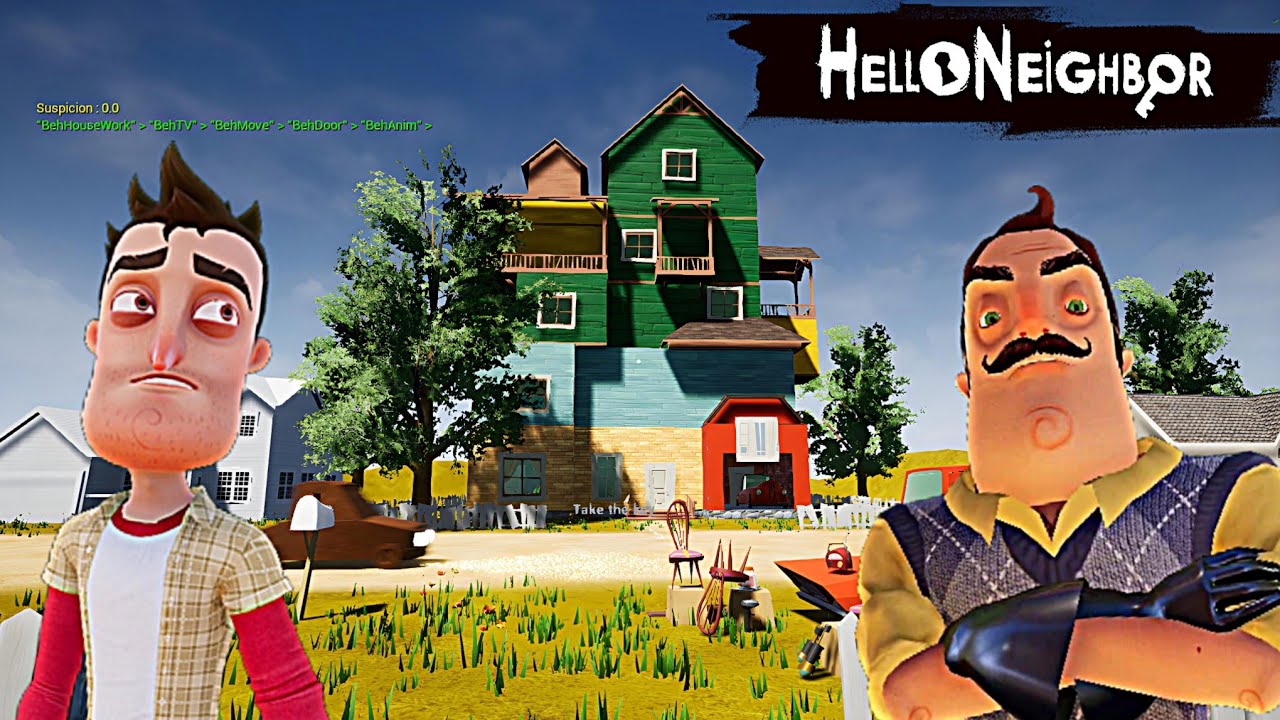 Angry Neighbor Remake Hello Neighbor Mod - YouTube