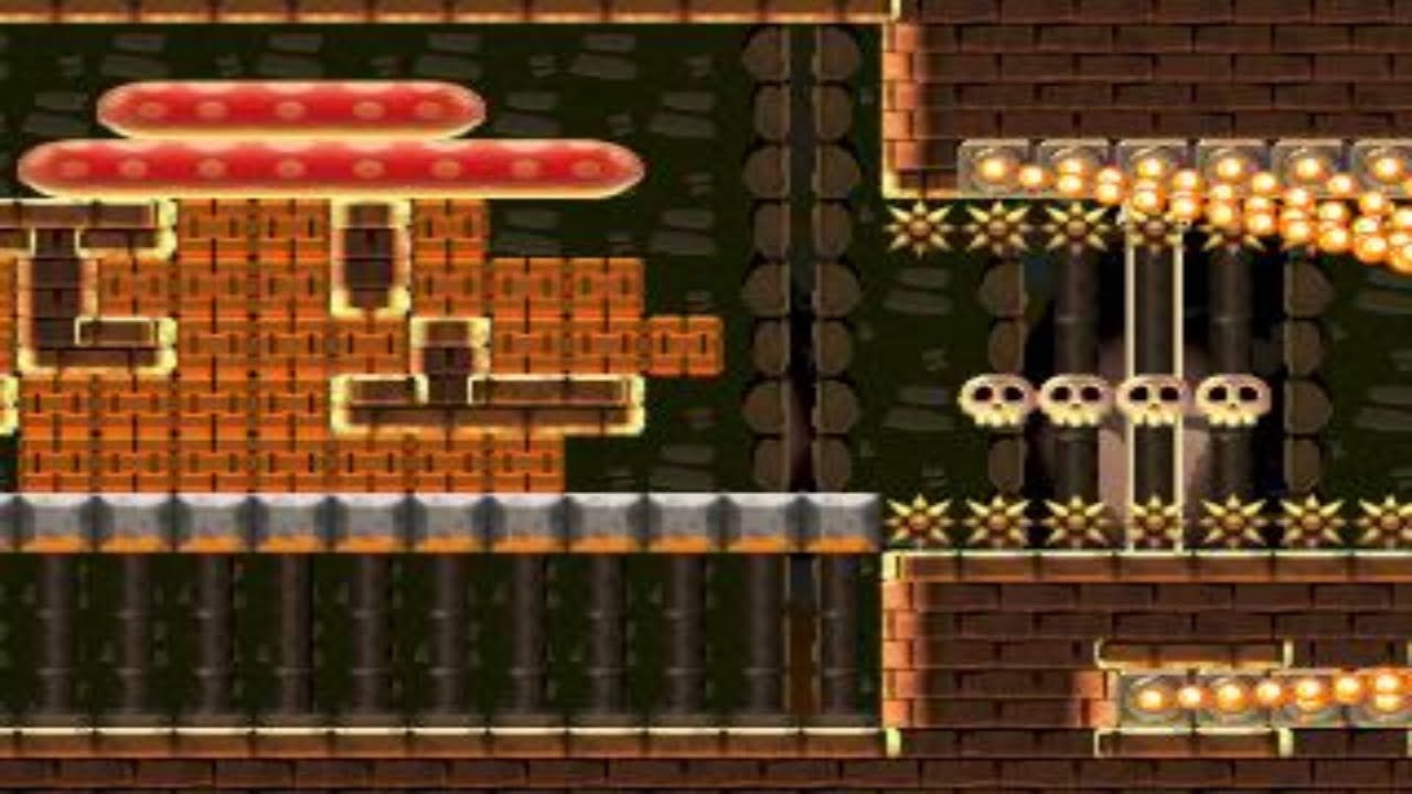 Grinder castle by Jeffrey - Super Mario Maker - No Commentary 1bm - YouTube
