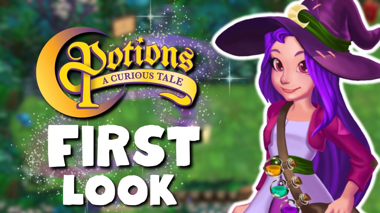 Fantasy Puzzle Potion Making Game | First Look at Potions A Curious ...